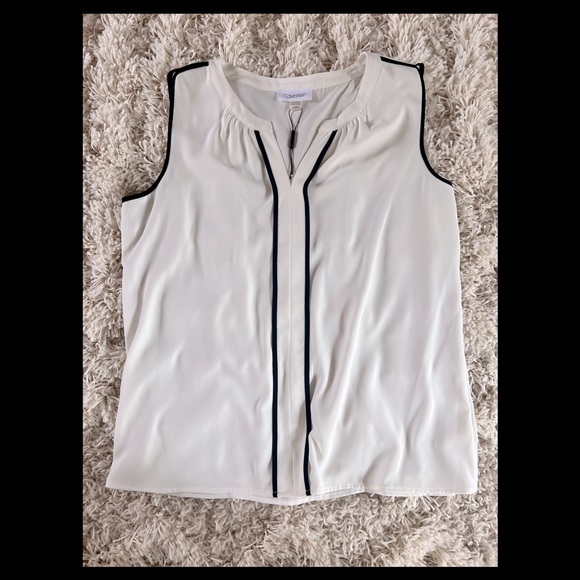 Calvin Klein | Tops | Calvin Klein Blouse | Poshmark